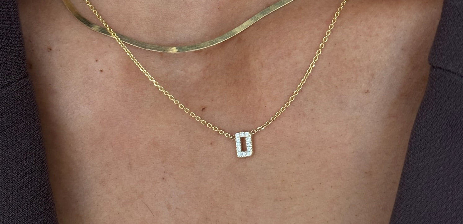 solid gold necklaces – Cuffed by Nano LLC